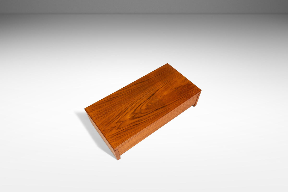 Danish Mid-Century Modern Computer Riser / Desk Organizer in Teak by J