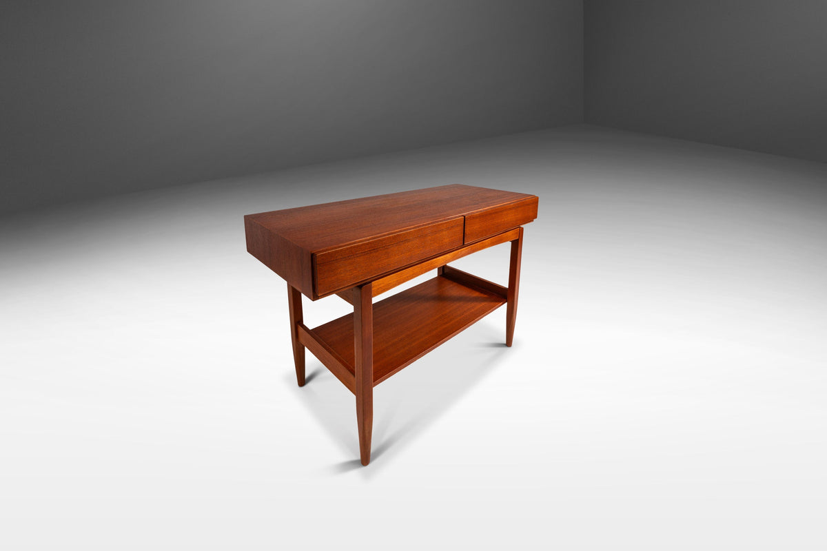 Danish Modern Console Table in Teak by Ib Kofod Larsen for Faarup Møbe