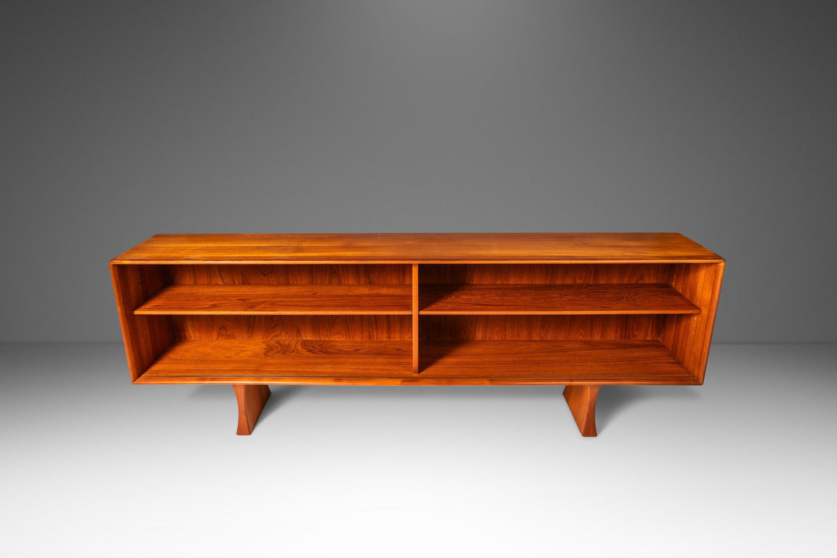 Danish Modern Display Case / Topper in Teak by Bernhard Pedersen for B