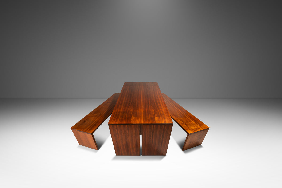 Substantial Handmade Minimalist MCM Custom-Made Studio / Gallery Dinin