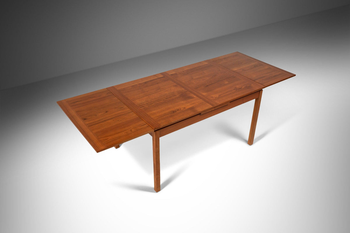 Danish Modern Teak Extension Dining Table by Ansager Møbler, Denmark,
