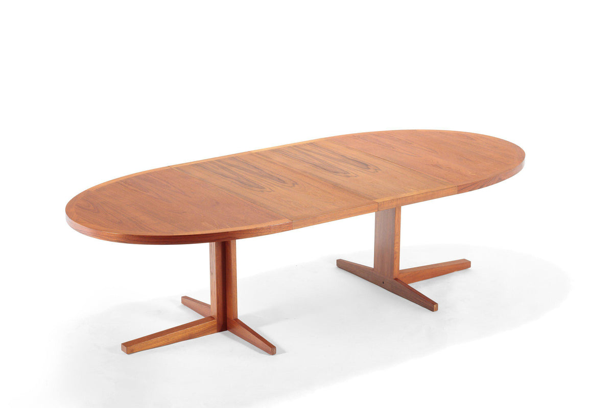 John Mortensen for Heltborg Mobler Dining / Conference Table in Teak
