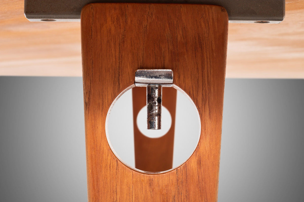 Mid Century Modern Keyhole Dining Table Designed by Hans J. Wegner for