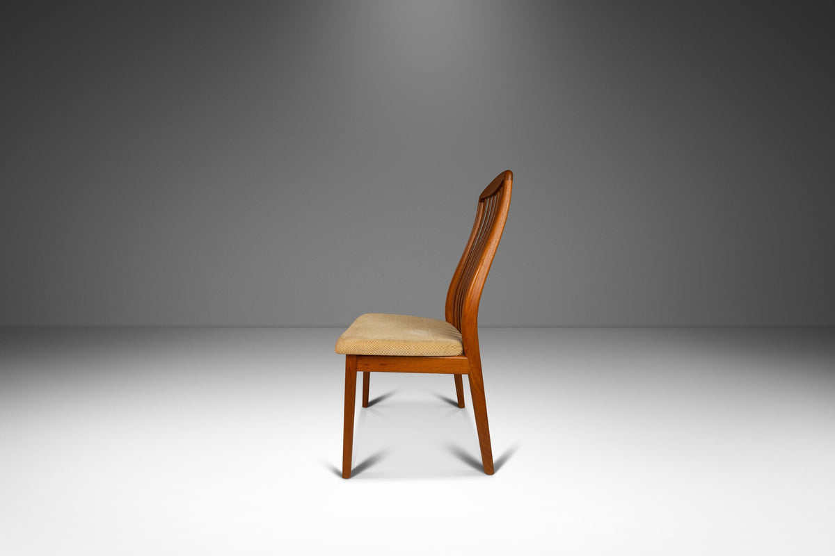 Set of Four (4) Danish Modern Dining Chairs by Preben Schou Andersen f
