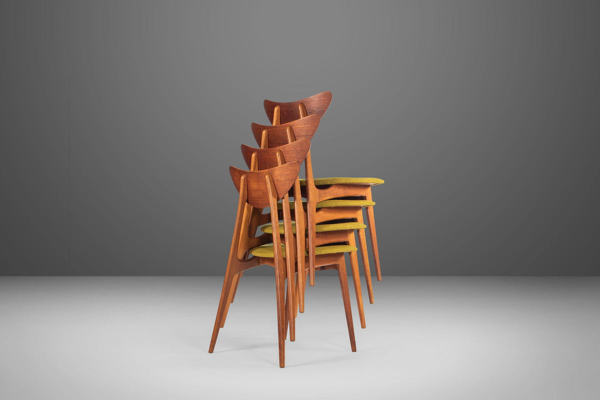 Set of Four (4) Kay Dining Chairs by Fredrik Kayser, Norway